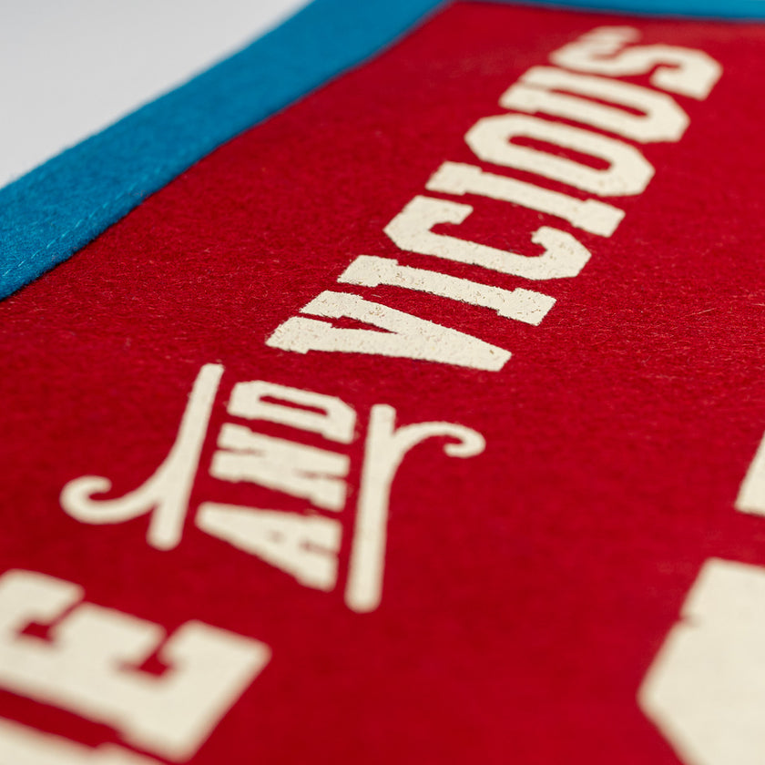 Crystal Beach Cyclone, Roller Coaster Inspired Banner – Made to Thrill®